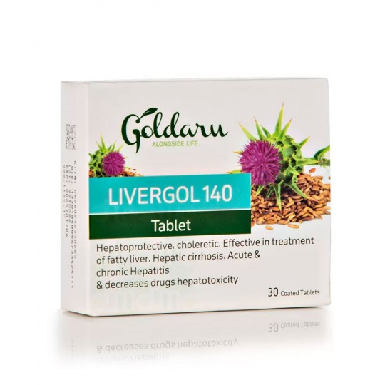 Order Livergol 140 (Silymarin) - Goldaru | Herboca